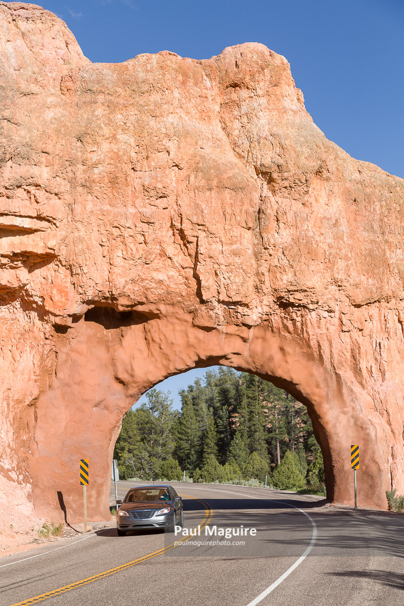 Photo for sale - Bryce Canyon Gateway, road arch in Red Canyon, Utah ...
