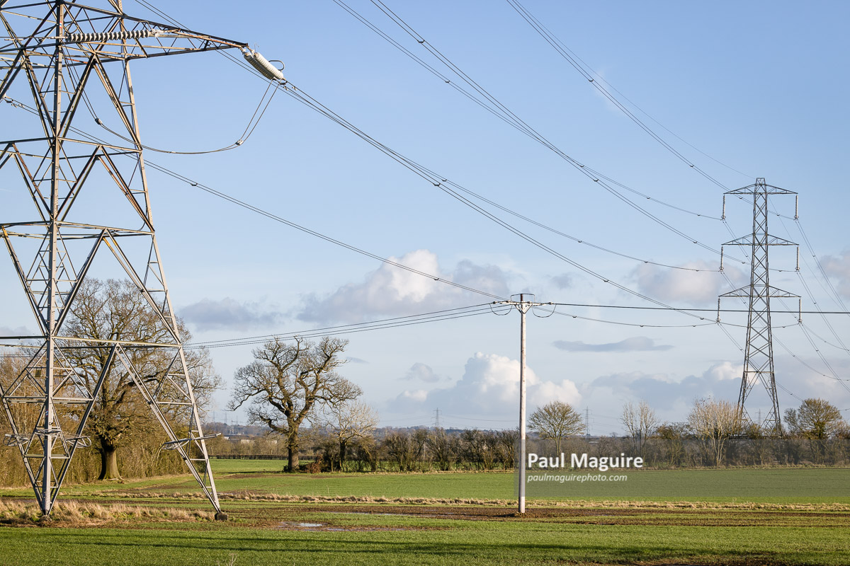 Buy a photo - National grid electricity pylons UK - Paul Maguire