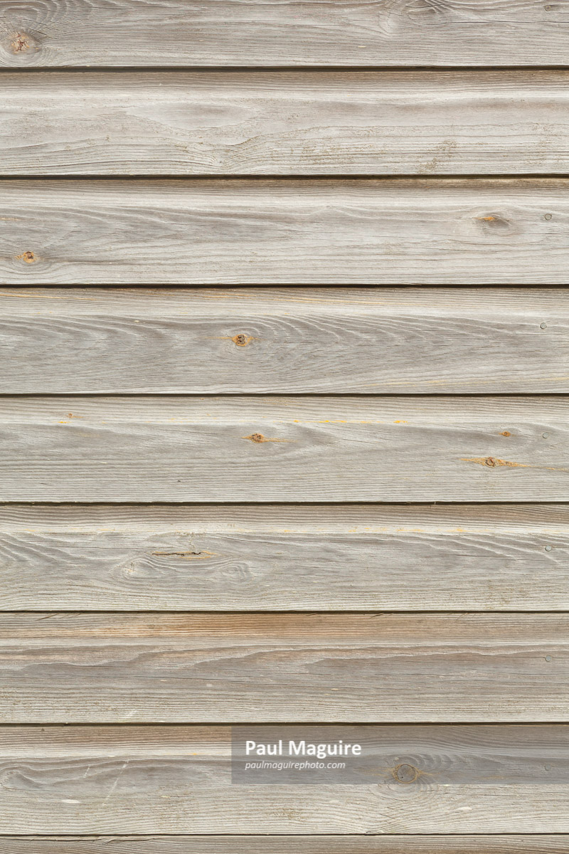 Stock photo - Old timber cladding on a building exterior, UK - Paul Maguire