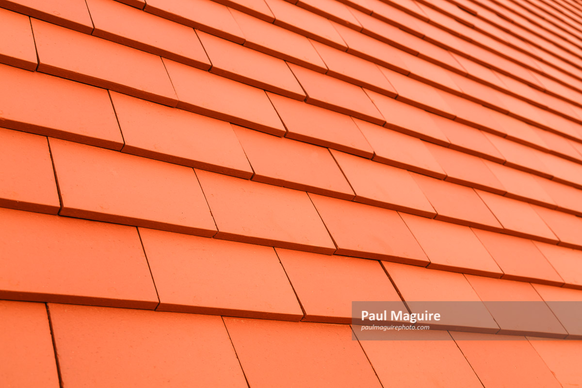 Buy a photo of Rosemary red clay roof tiles - Paul Maguire
