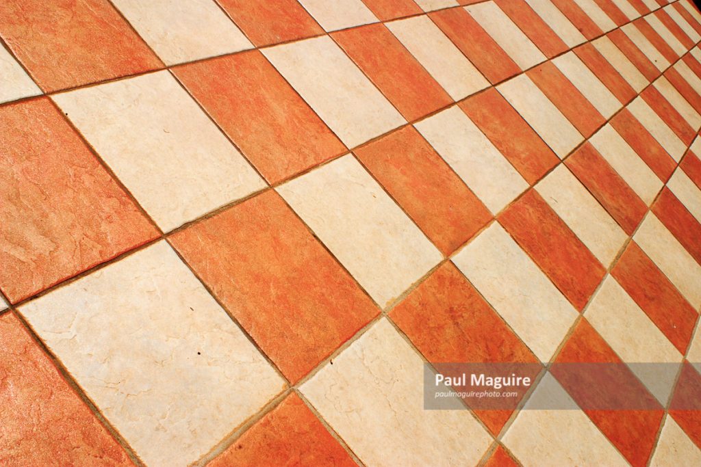 Stock photo - Checked tiles - Paul Maguire