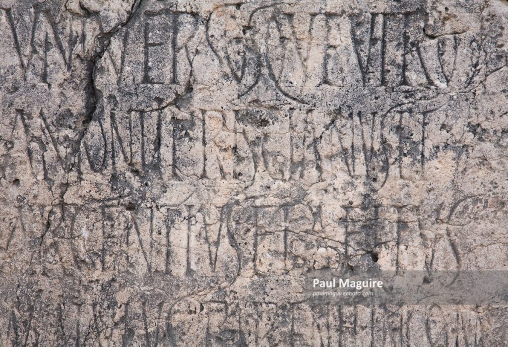 Stock photo - Ancient lettering background - Paul Maguire